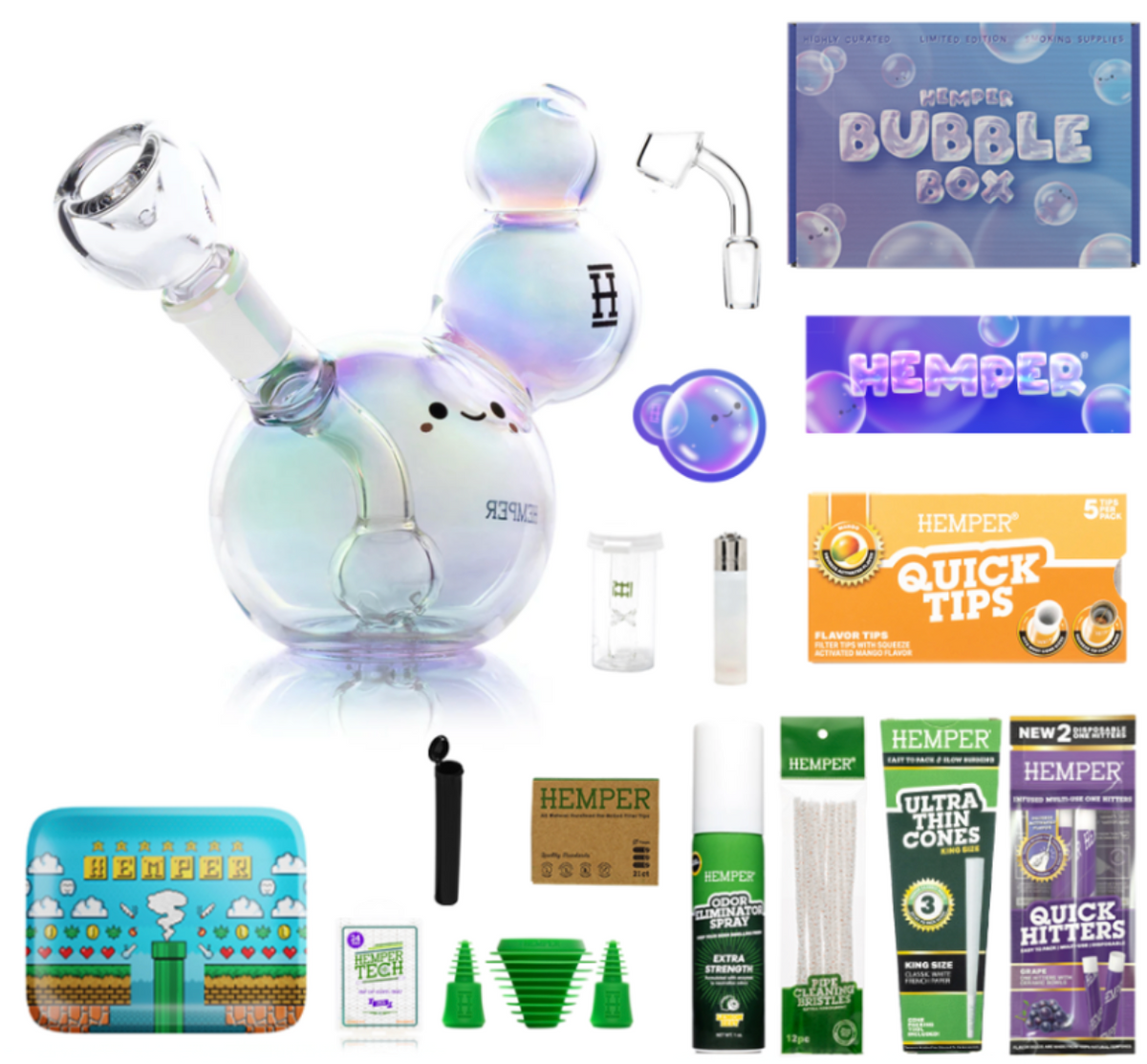 HEMPER | Bubble Bong Box – TdH Mx