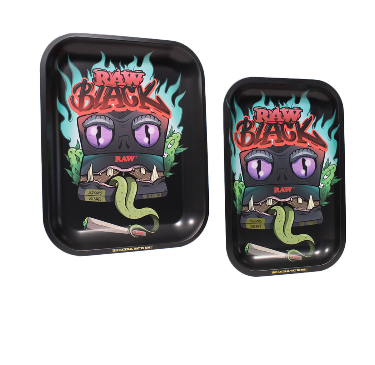 RAW | Black Monster - Rolling Tray – TdH Mx