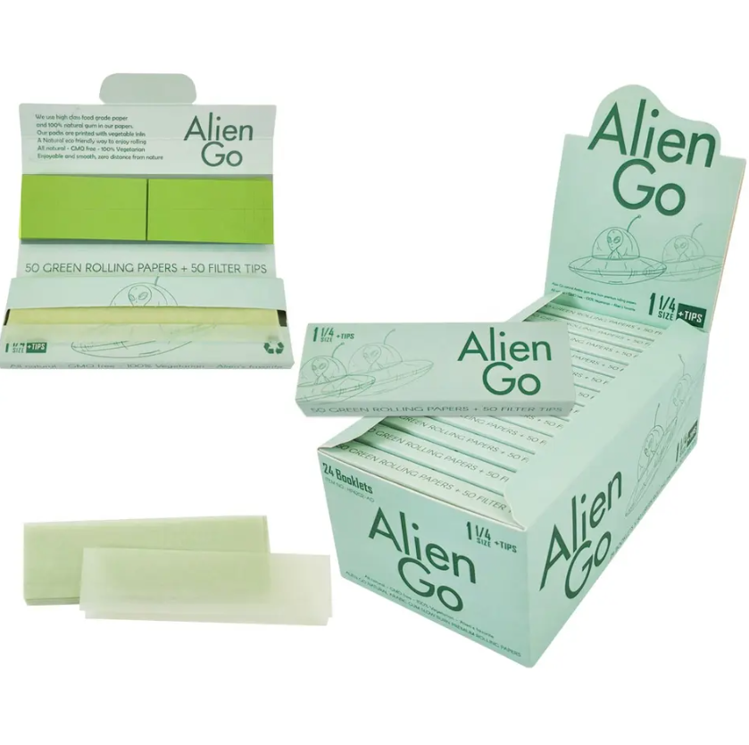 Alien Go | Rolling Papers + Filtros - Colores – TdH Mx