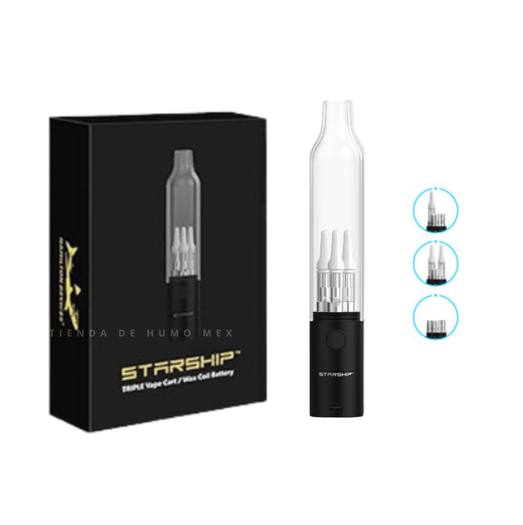 Hamilton Devices | Starship - Triple cart. + burbujeador – TdH Mx