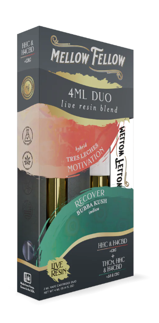 Mellow Fellow | LR Blend 4ml Cartridges Duo – TdH Mx