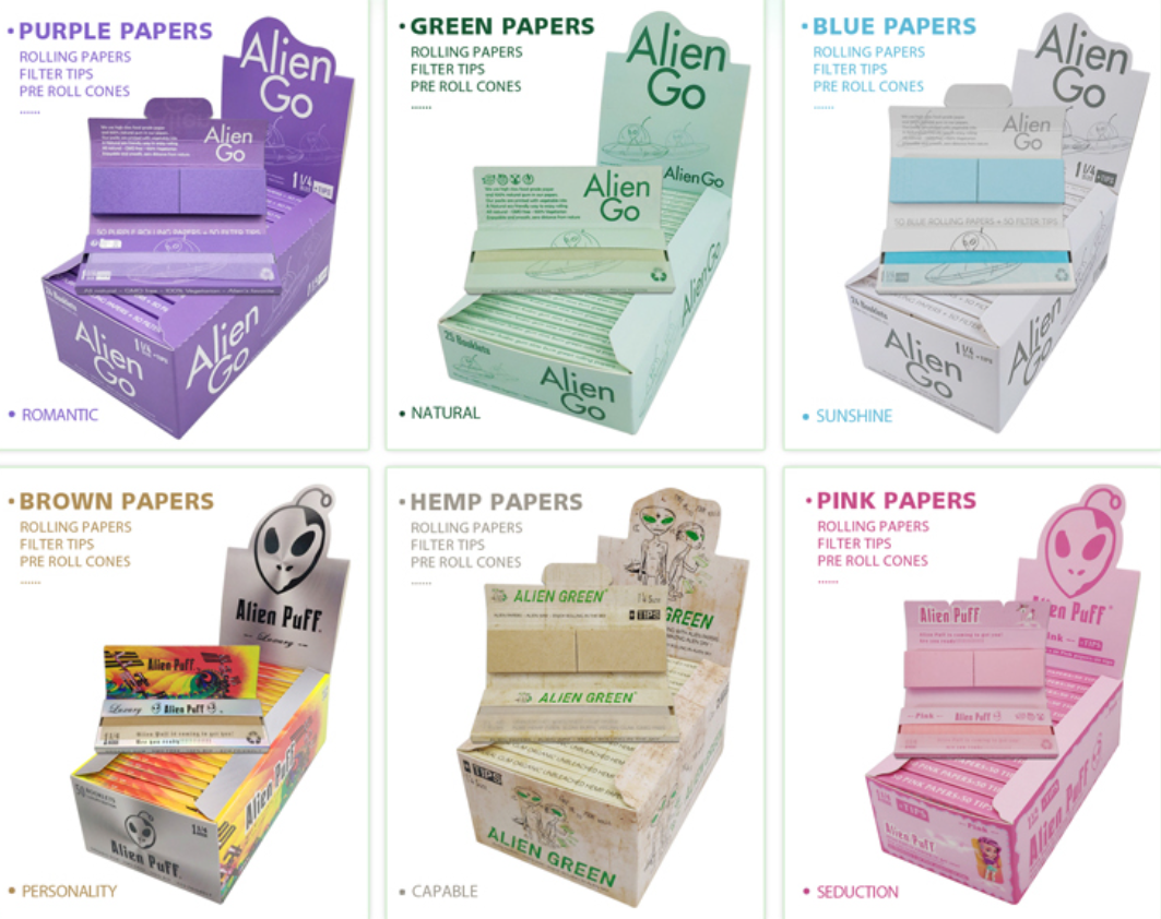 Alien Go Green Papel + Filtros – TdH Mx