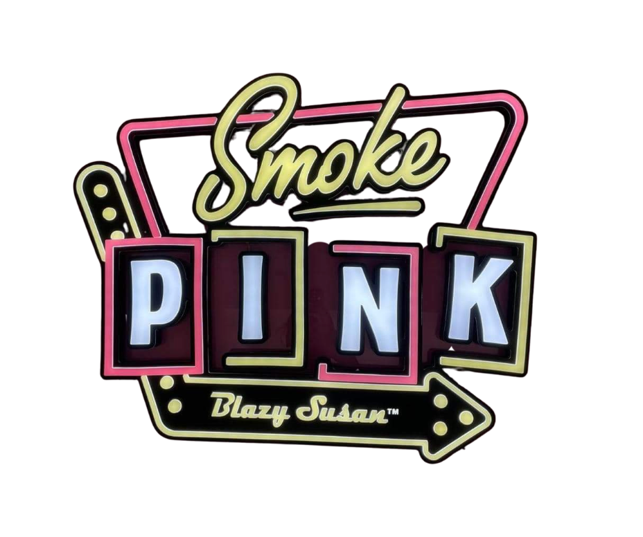 Blazy Susan | Smoke Pink - Letrero LED – TdH Mx