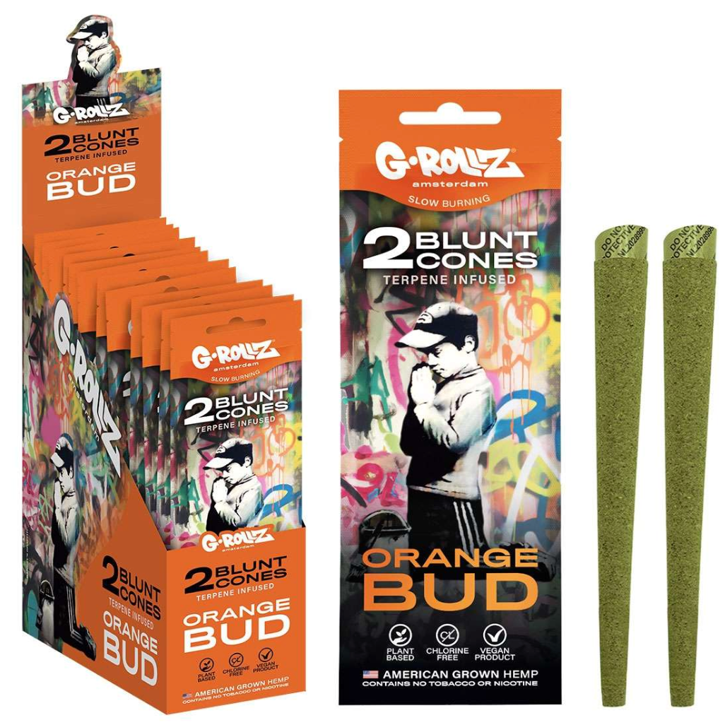 G-Rollz x Banksy | Blunt Cones 2 Terpene Infused – TdH Mx