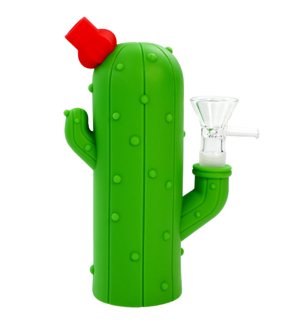 Bong Bad Cactus Water Pipe Silicone – TdH Mx