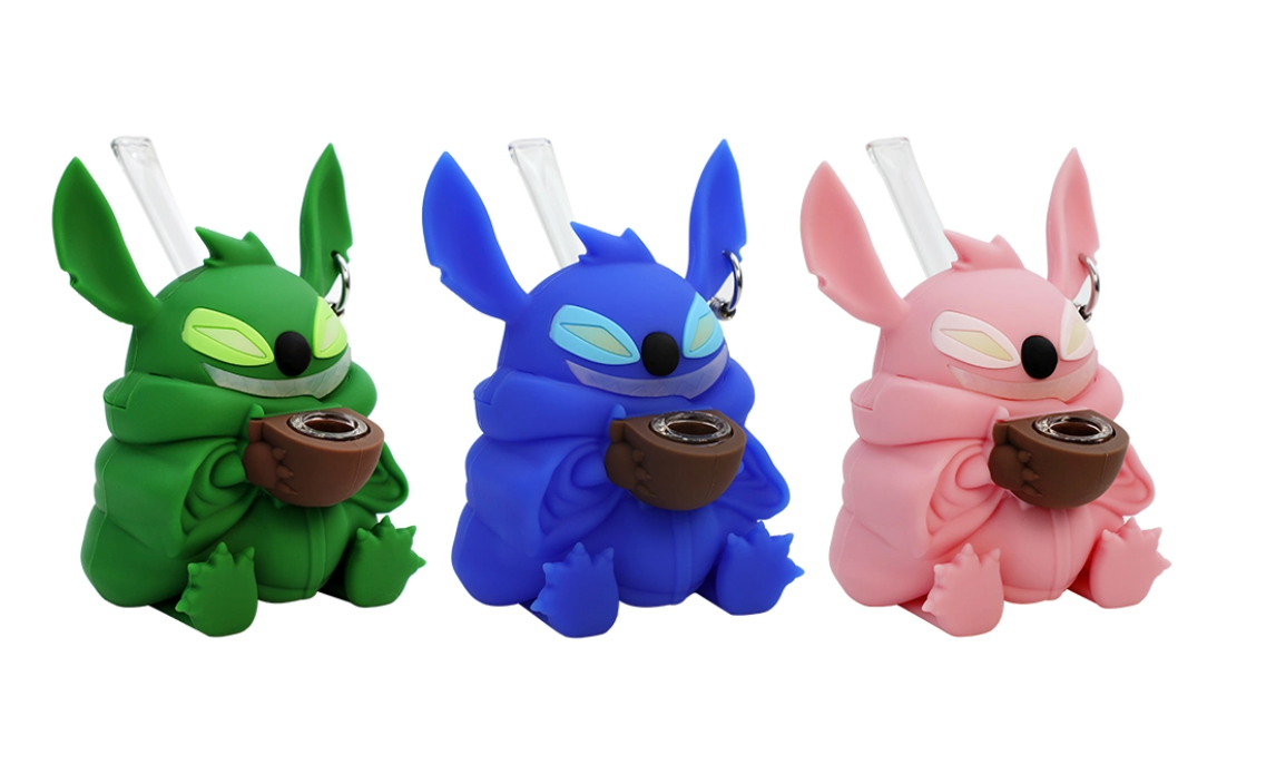 Stitch | Mini Bong - Glow in the Dark – TdH Mx
