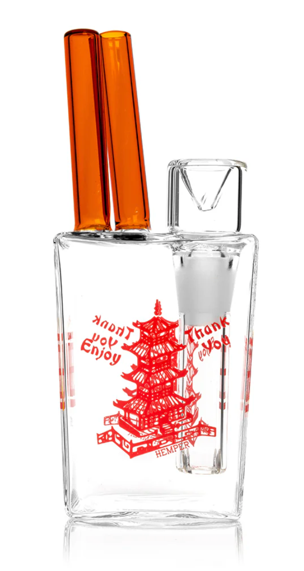 HEMPER | Chinese Takeout Bong 6" – TdH Mx