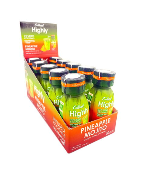 Cutleaf | Highly Infused Cocktails Nootropics + Hemp 2000mg – TdH Mx