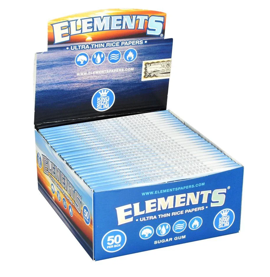 Elements | Rolling Papers - King Size Slim – TdH Mx