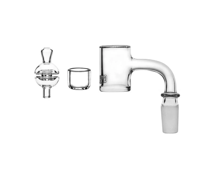 GRAV | 14mm 90° Quartz Bucket, Inserts & Carb Cap Set – TdH Mx