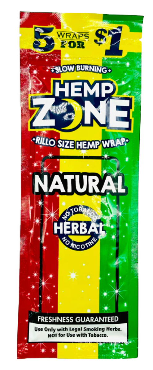 Hemp Zone | Rillo Wraps 5pk – TdH Mx