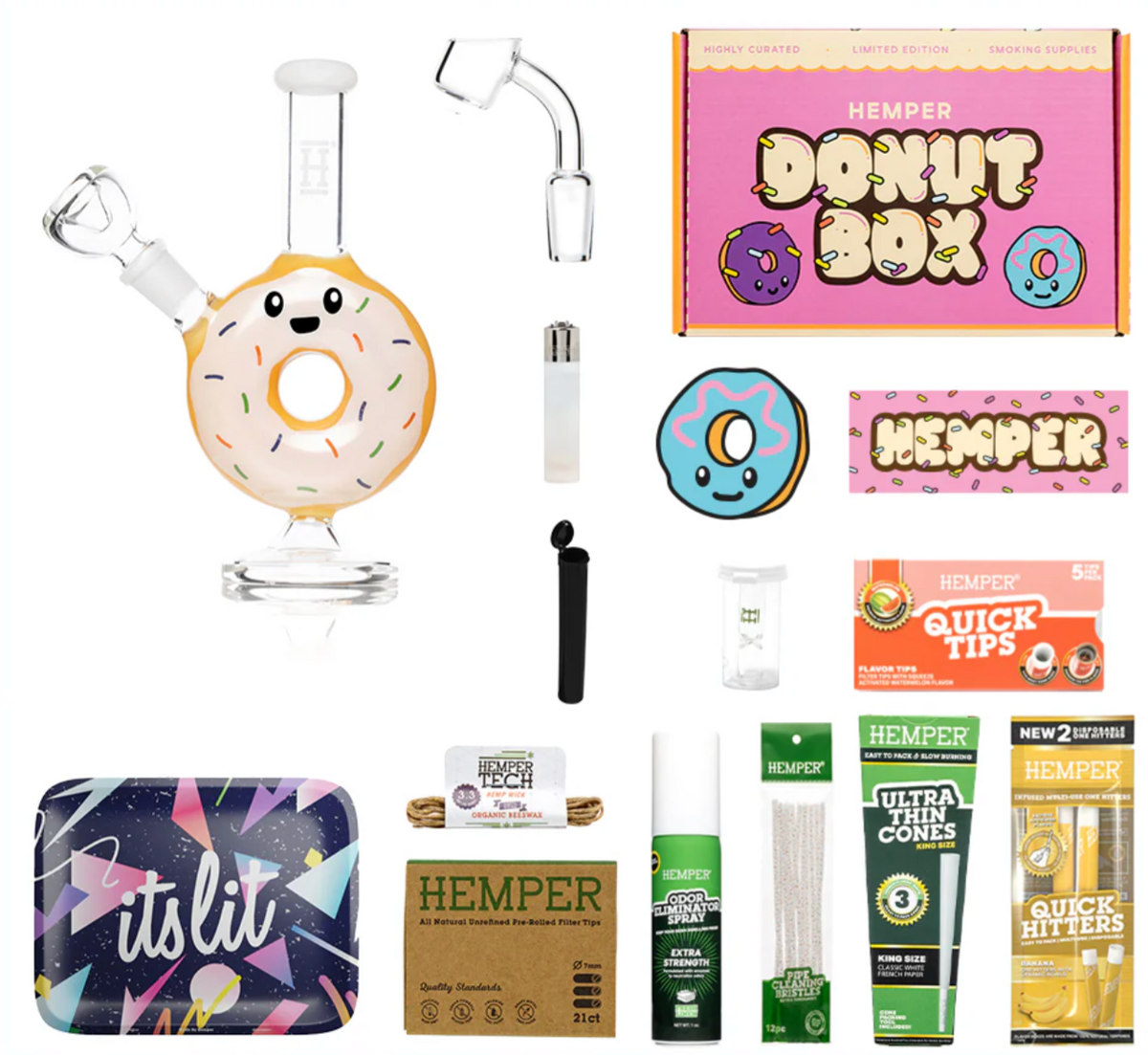 HEMPER | Donut Bong Box – TdH Mx