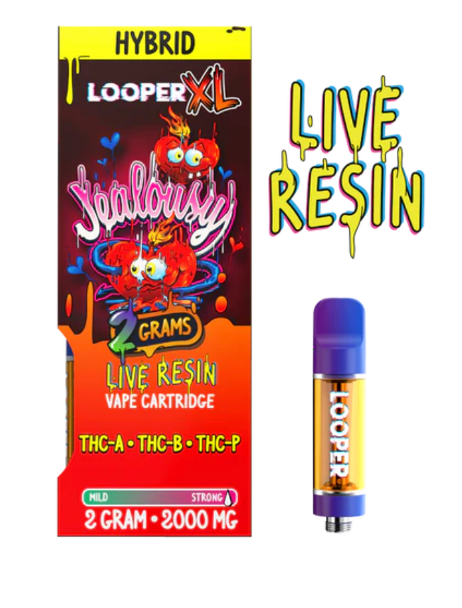LOOPER | XL 2g Live Resin Cart Vape – TdH Mx