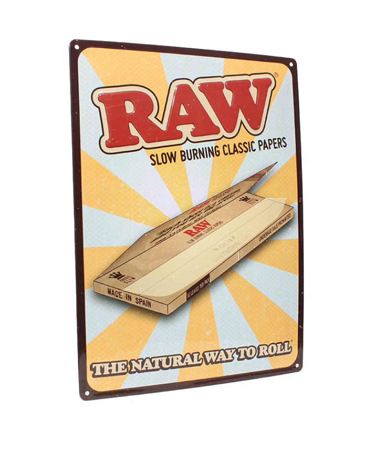 RAW | Letrero Classic Metal – TdH Mx