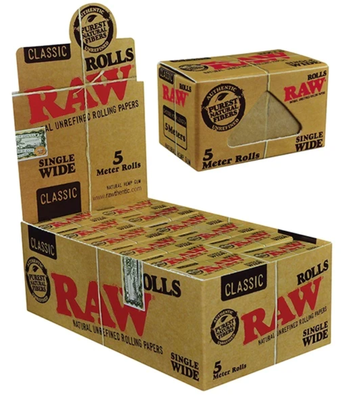 RAW | Classic Rolls Single Wide 5mt. – TdH Mx