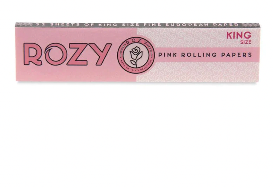 Rozy | Pink Rolling Papers King Size – TdH Mx