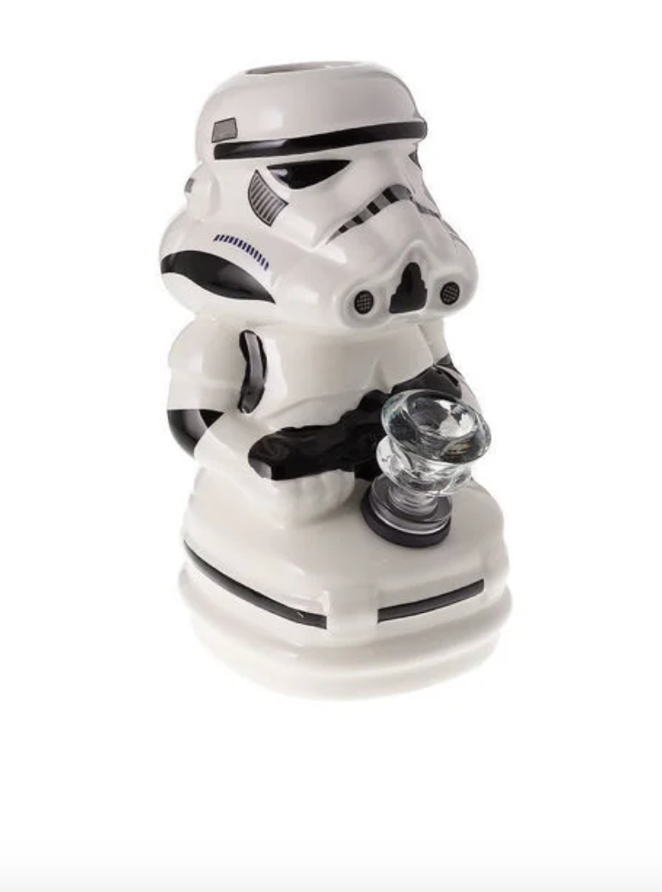 Ceramic Bong Stoner Wars 7" Stormtrooper Darth Vader – TdH Mx