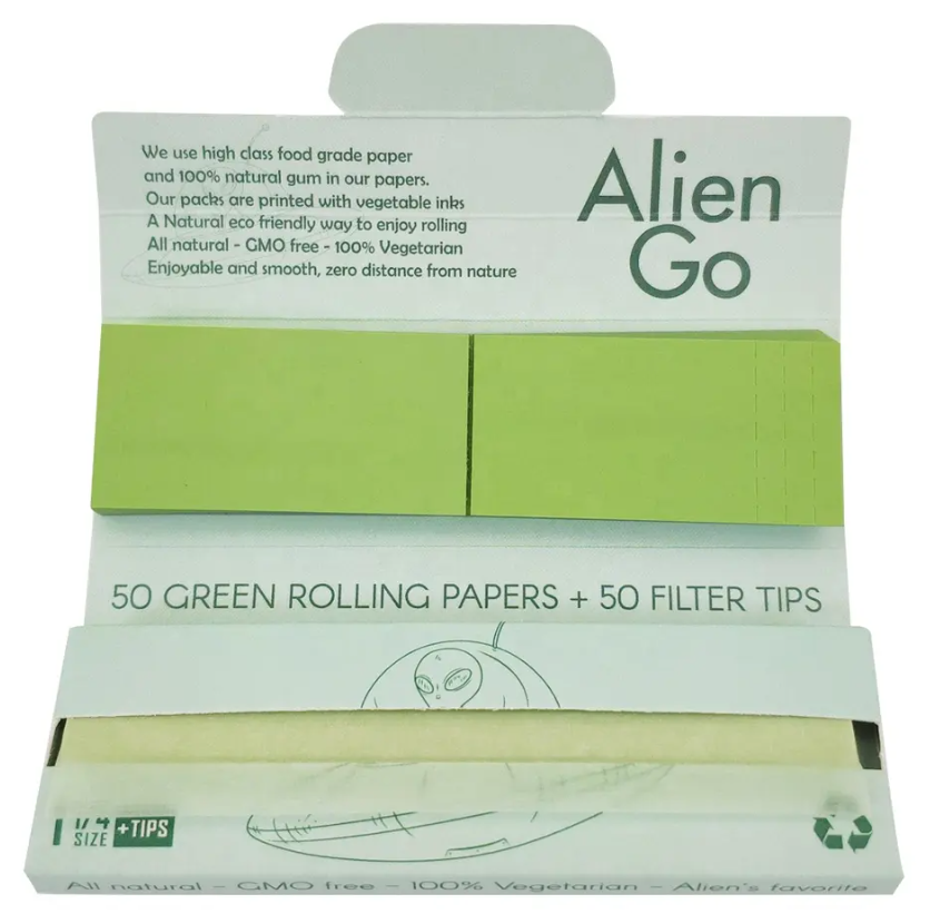 Alien Go | Rolling Papers + Filtros - Colores – TdH Mx