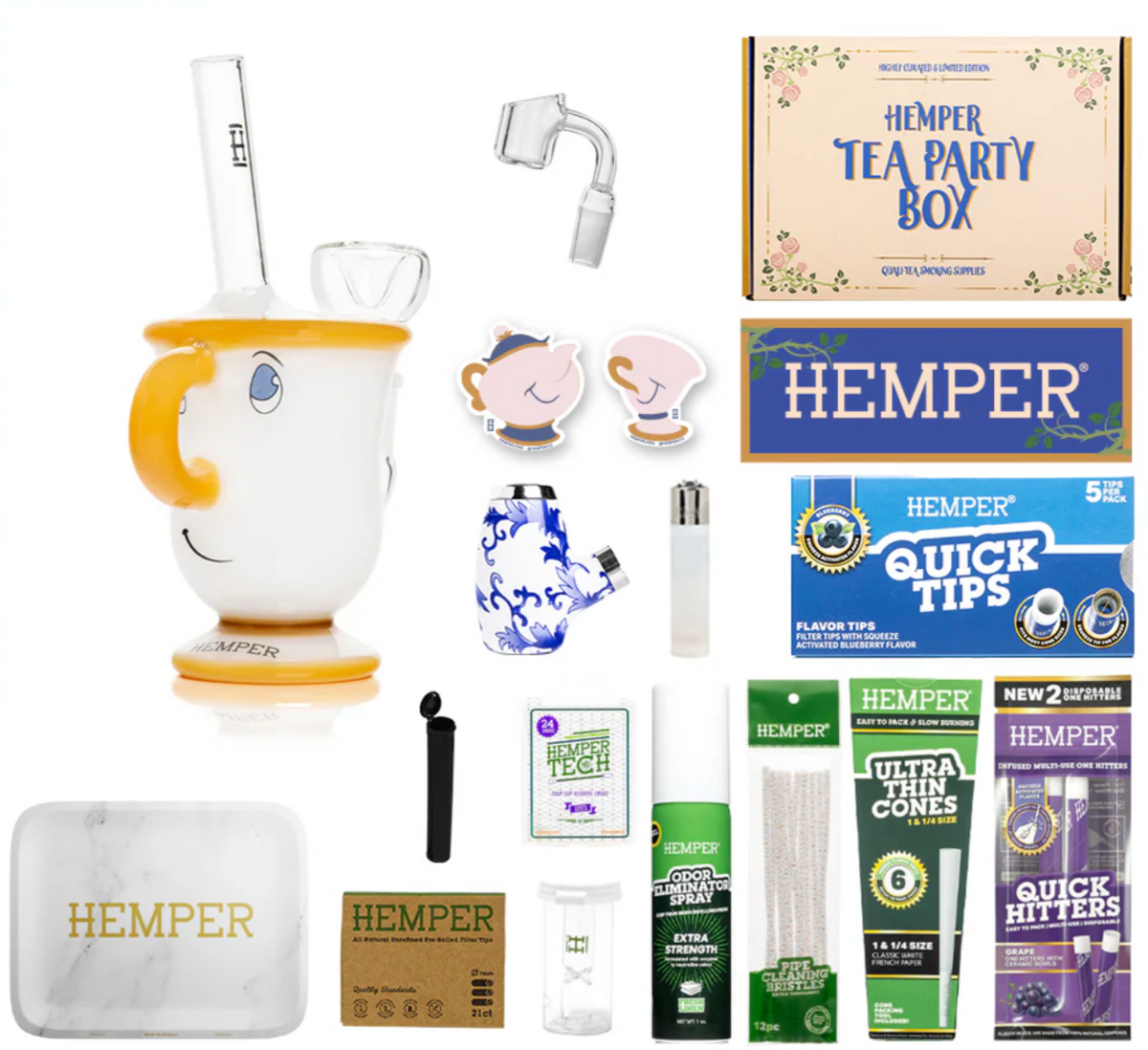 HEMPER | Tea Cup Bong Box – TdH Mx