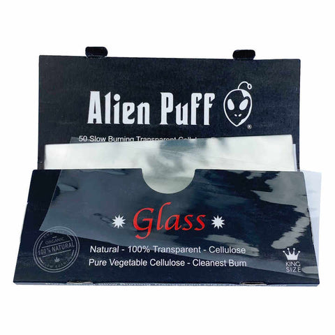 Alien Puff | Glass Celulosa Sabanas Transparentes – TdH Mx