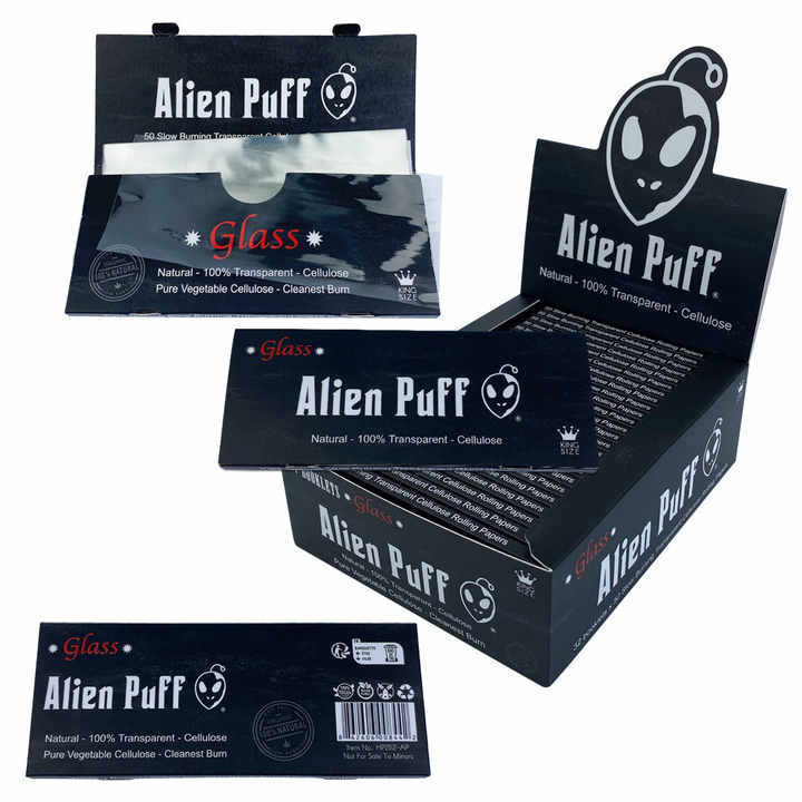 Alien Puff | Glass Celulosa Transparent – TdH Mx