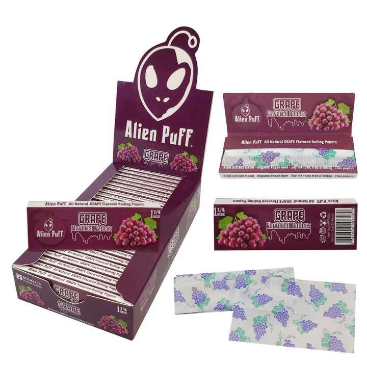 Alien Puff | Papel Saborizado 1¼ – TdH Mx