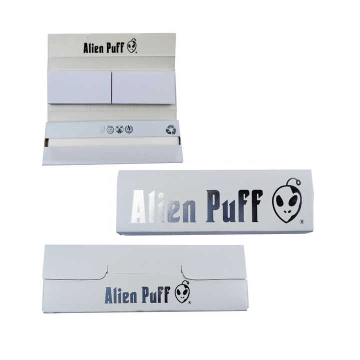 Alien Puff | White | Rice Rolling Papers + Filters – TdH Mx