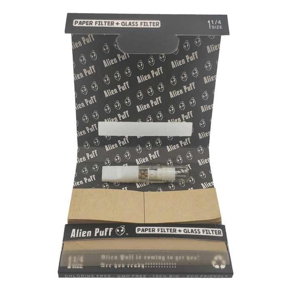 Alien Puff | 1¼ Papeles + Filtros + Boquilla KIT – TdH Mx