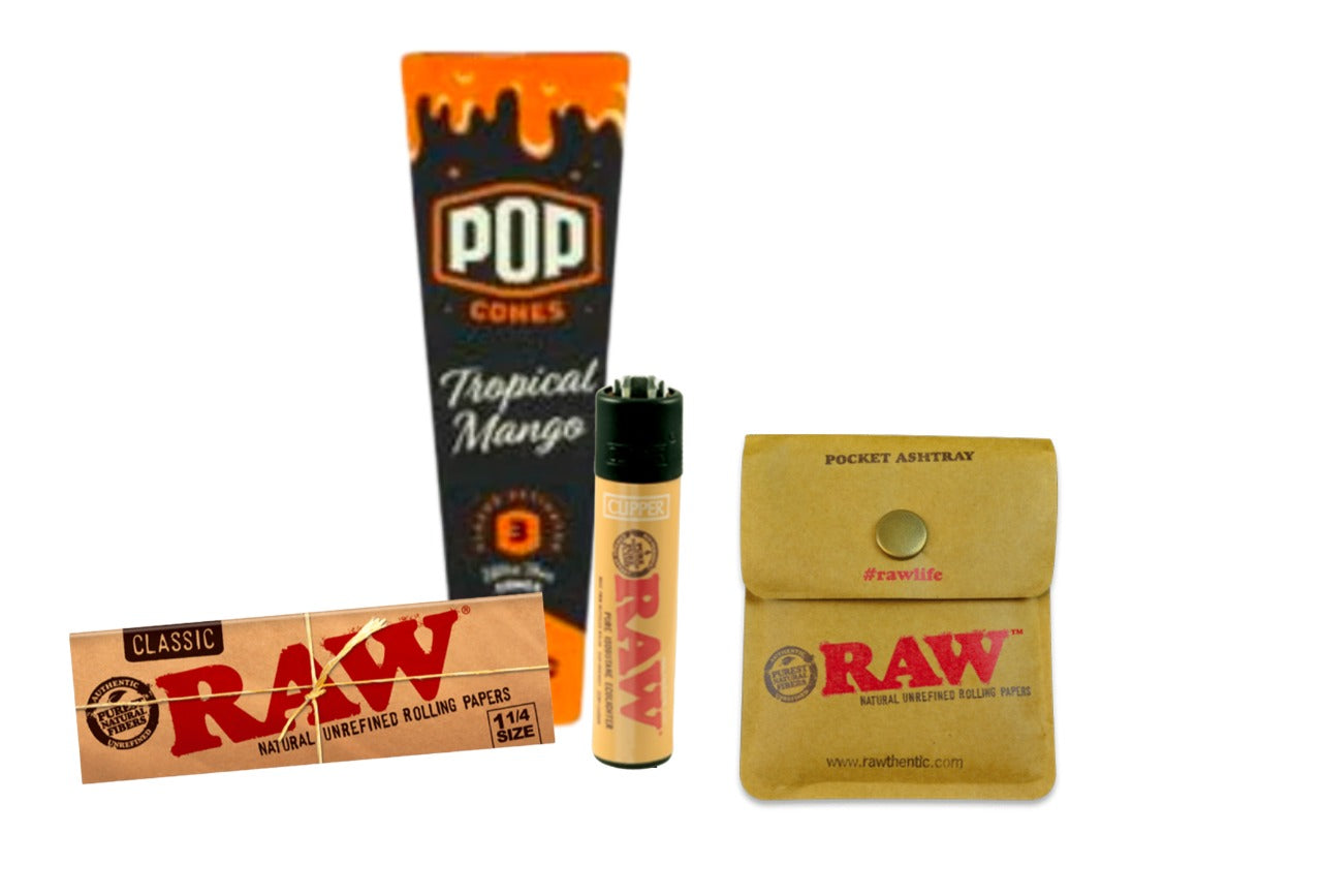 Kit 420 Smokers POP - RAW – TdH Mx