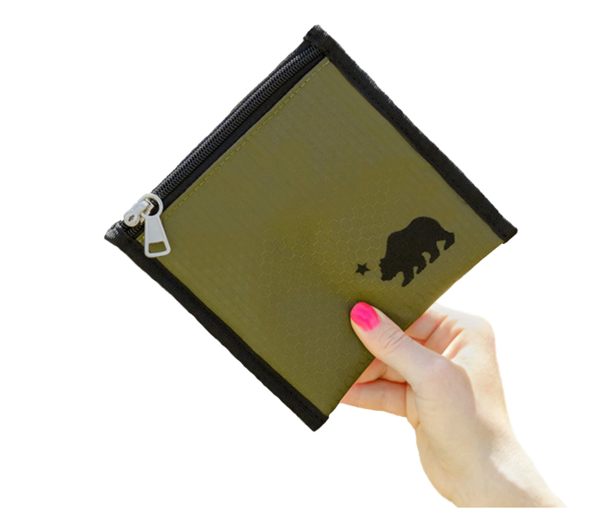 Cali Crusher | Cali Pouch Travel Smell Proof 6"x6" – TdH Mx