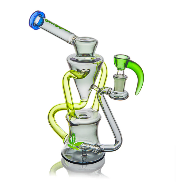 aLeaf | Tornado Recycler w/Horn Bowl - Apollo Water Pipe 9" Bong – TdH Mx