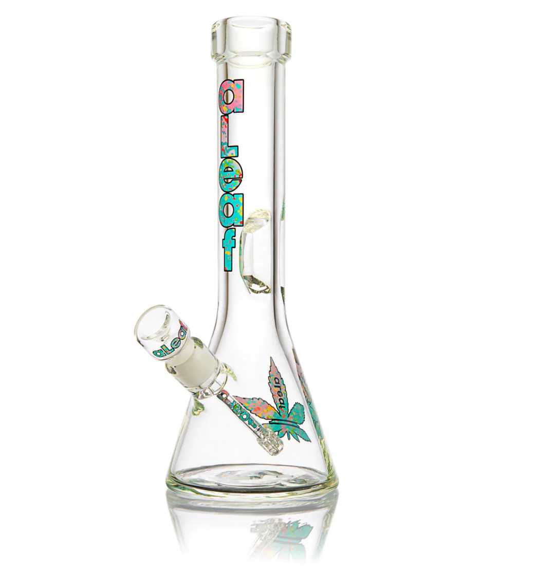 aLeaf | Spec Head 9MM Beaker Water Pipe 14" Bong – TdH Mx