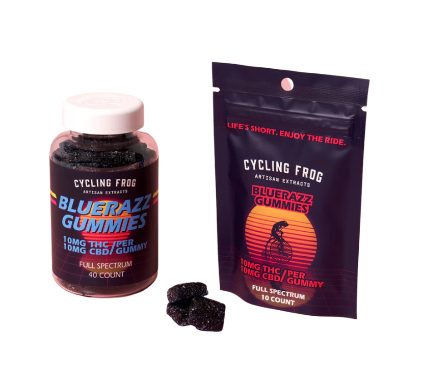 Cycling Frog | Gummies 1:1 - Delta + CBD – TdH Mx