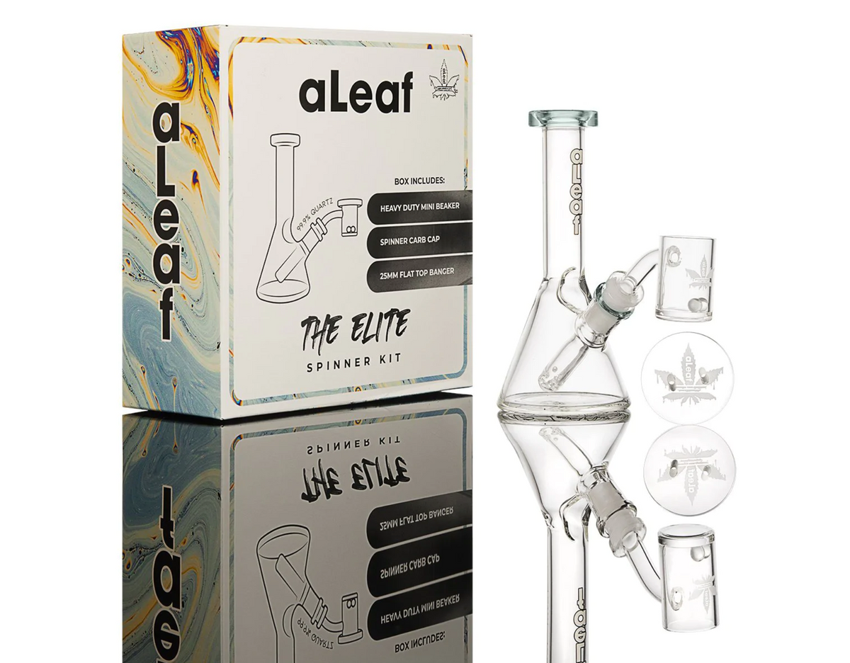 aLeaf | The Elite Spinner Kit - Mini Bong – TdH Mx
