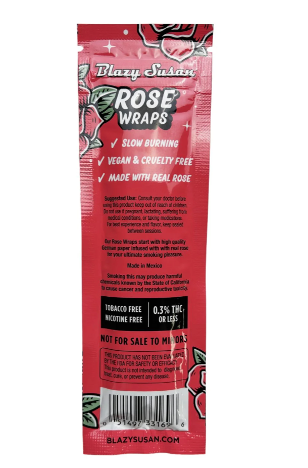 Blazy Susan | Rose Wraps Blunt – TdH Mx