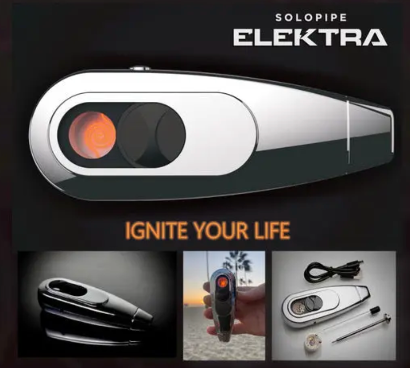 Solopipe | Elektra – Pipa + Encendedor Eléctrico 2 en 1 – TdH Mx